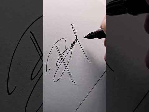 Name: Brady | How To Design Your Own Amazing Signature