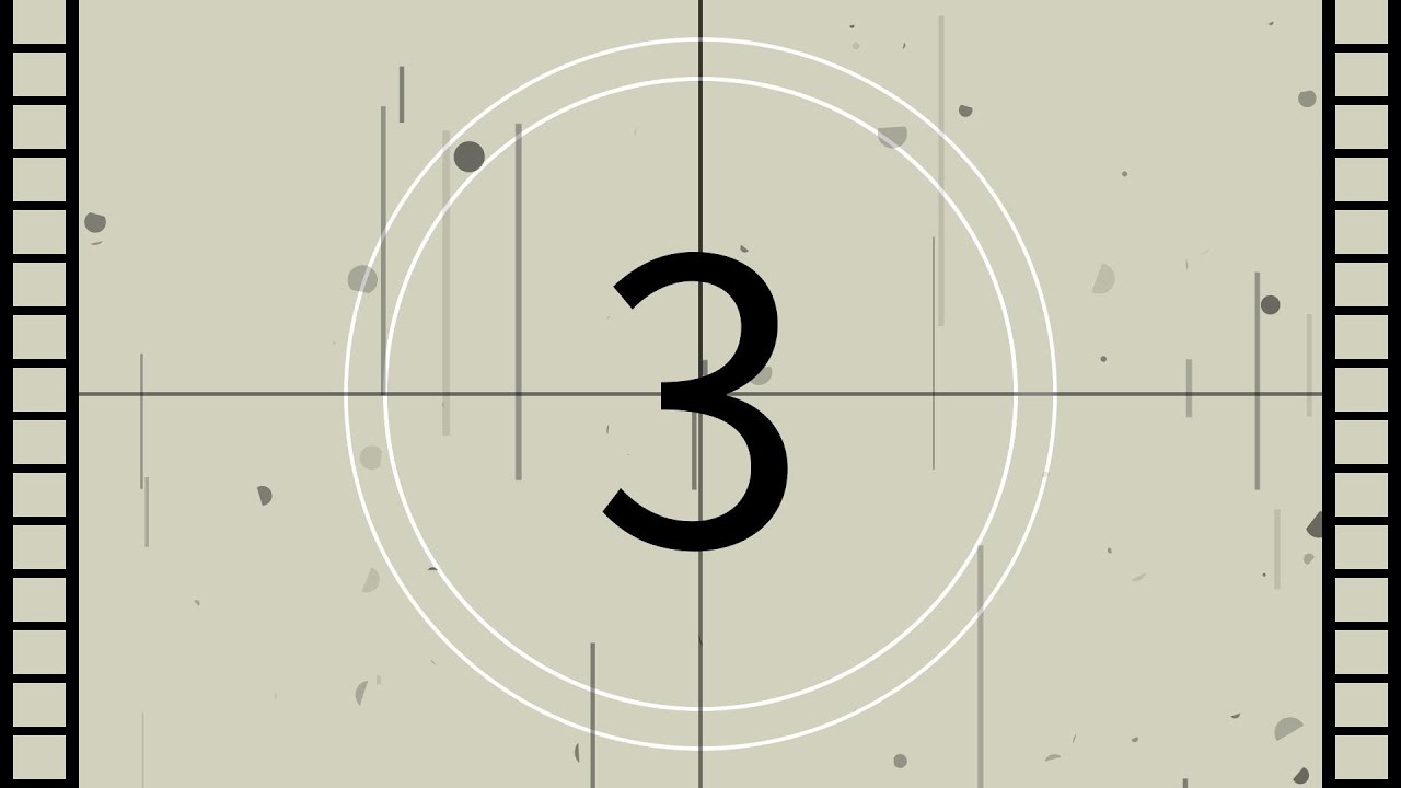 3 seconds Timer ‐ Countdown Classic Movie