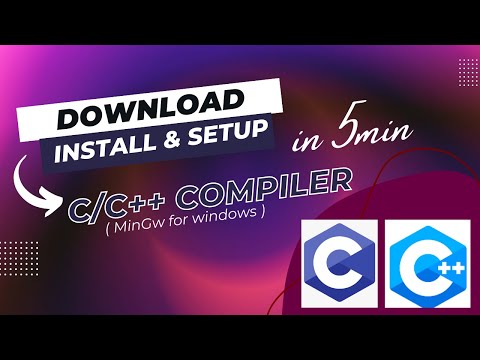 How to install C C++ compiler in windows in 5 minutes / weblaunch / learn c