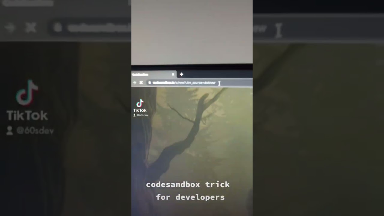 Codesandbox trick #programming #tricks #web #development