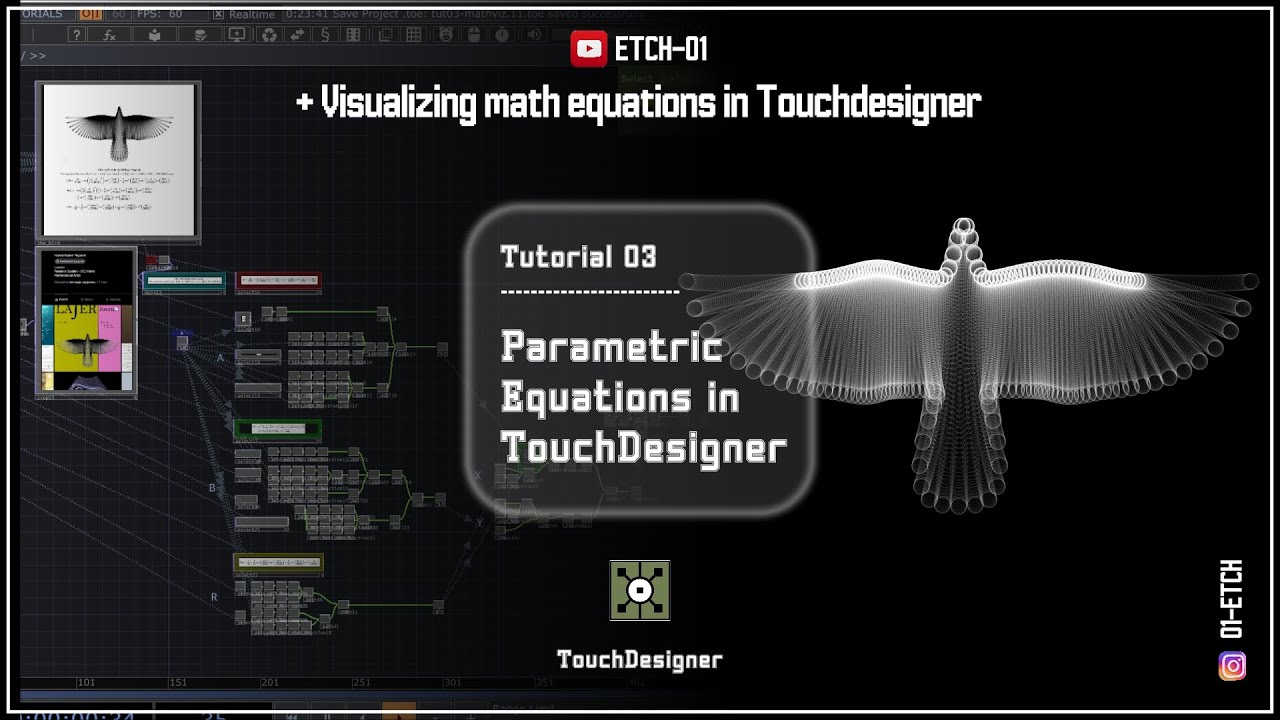 TouchDesigner Tutorial 03 - Parametric equations in TouchDesigner