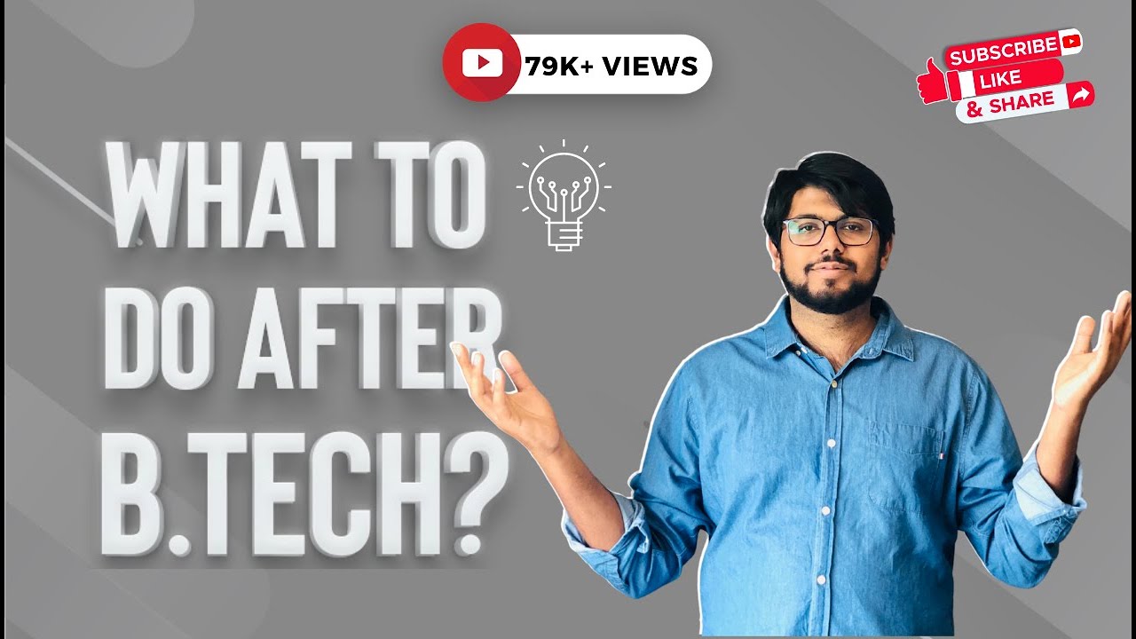What To Do after B.Tech? (Bachelor Of Technology ) | Career Hacks  - Aamir Qutub