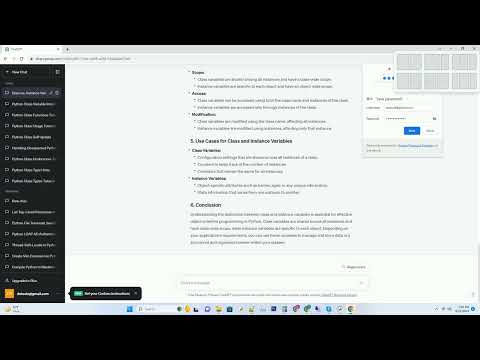 python class variable vs instance variable