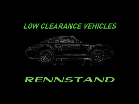 Lifting a Porsche 911 with The RennStand Jack Stand