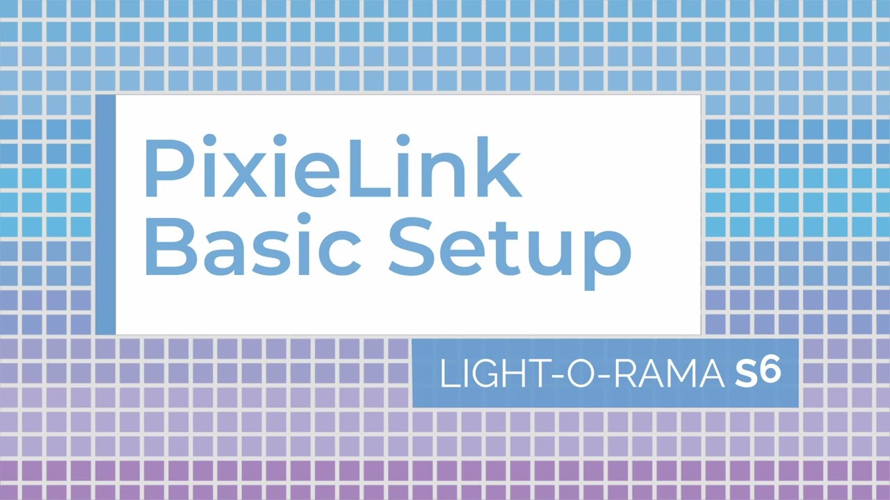 Light-O-Rama Hardware Tutorial: PixieLink Basic Setup - Luminous Harmony 