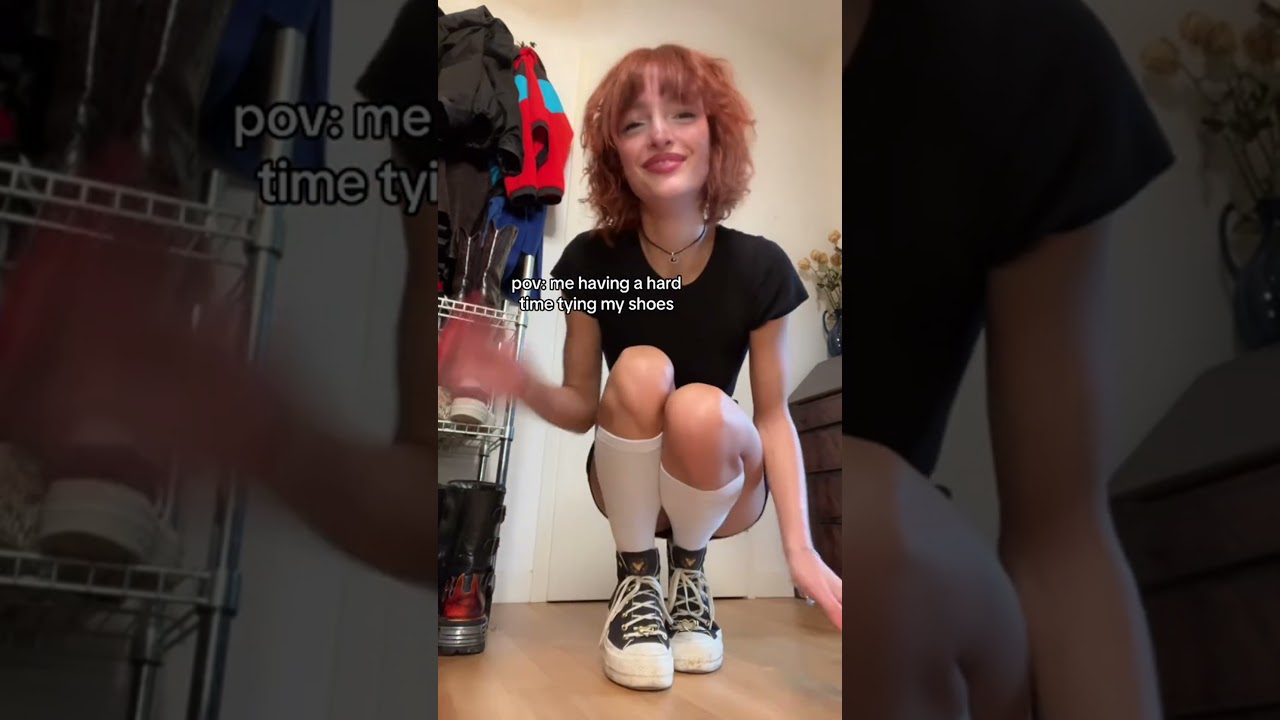 #tall #legs #egirl #redhead
