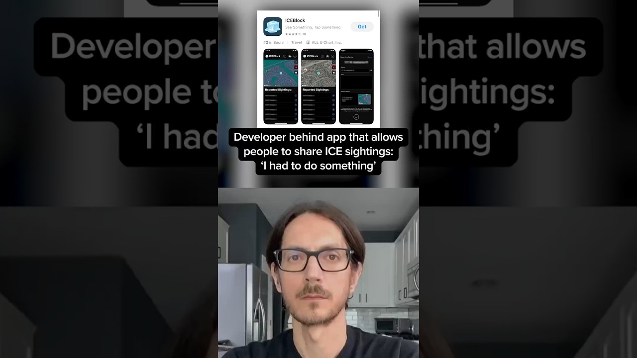 Developer behind app that allows people to share ICE sightings: 'I had to do something'