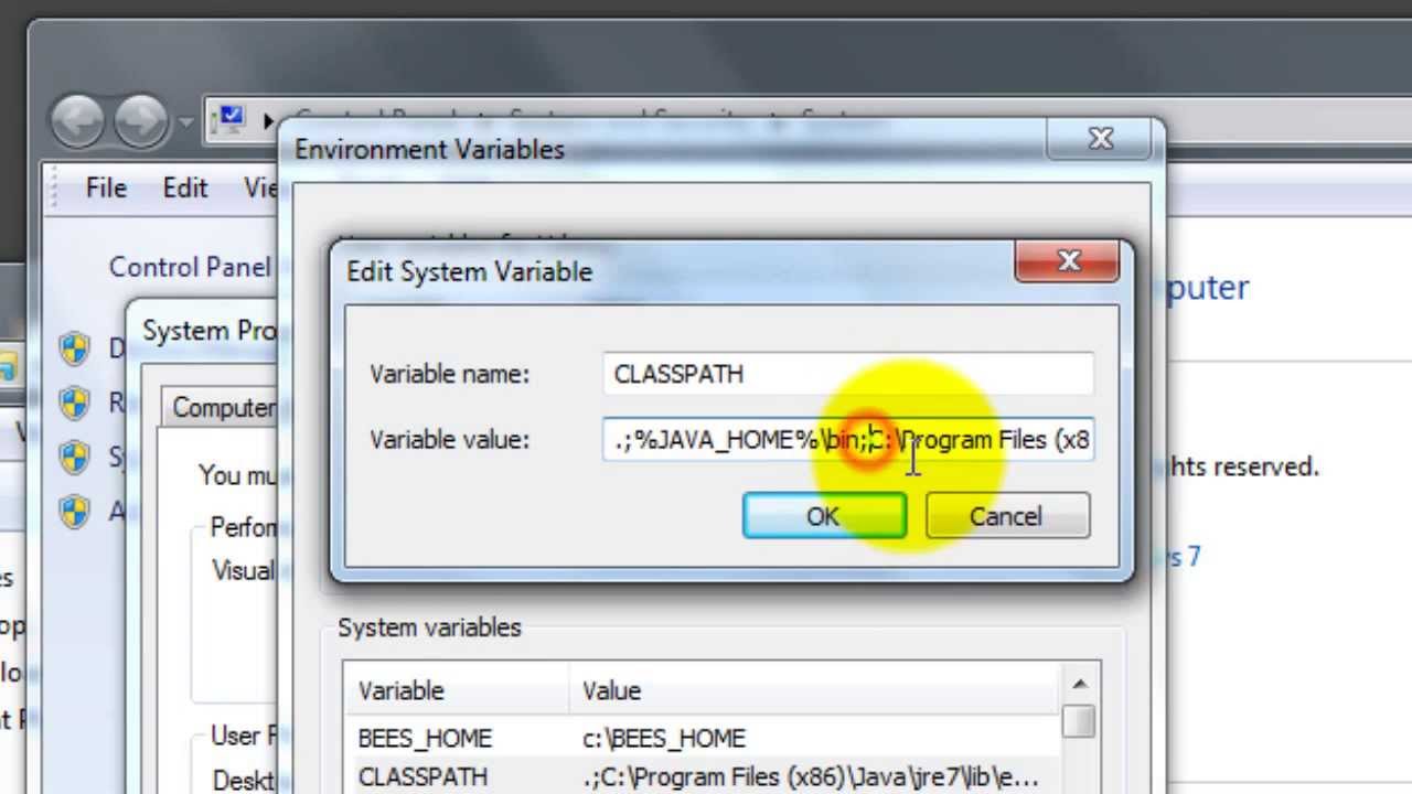 Setting the CLASSPATH for the JDK and JRE