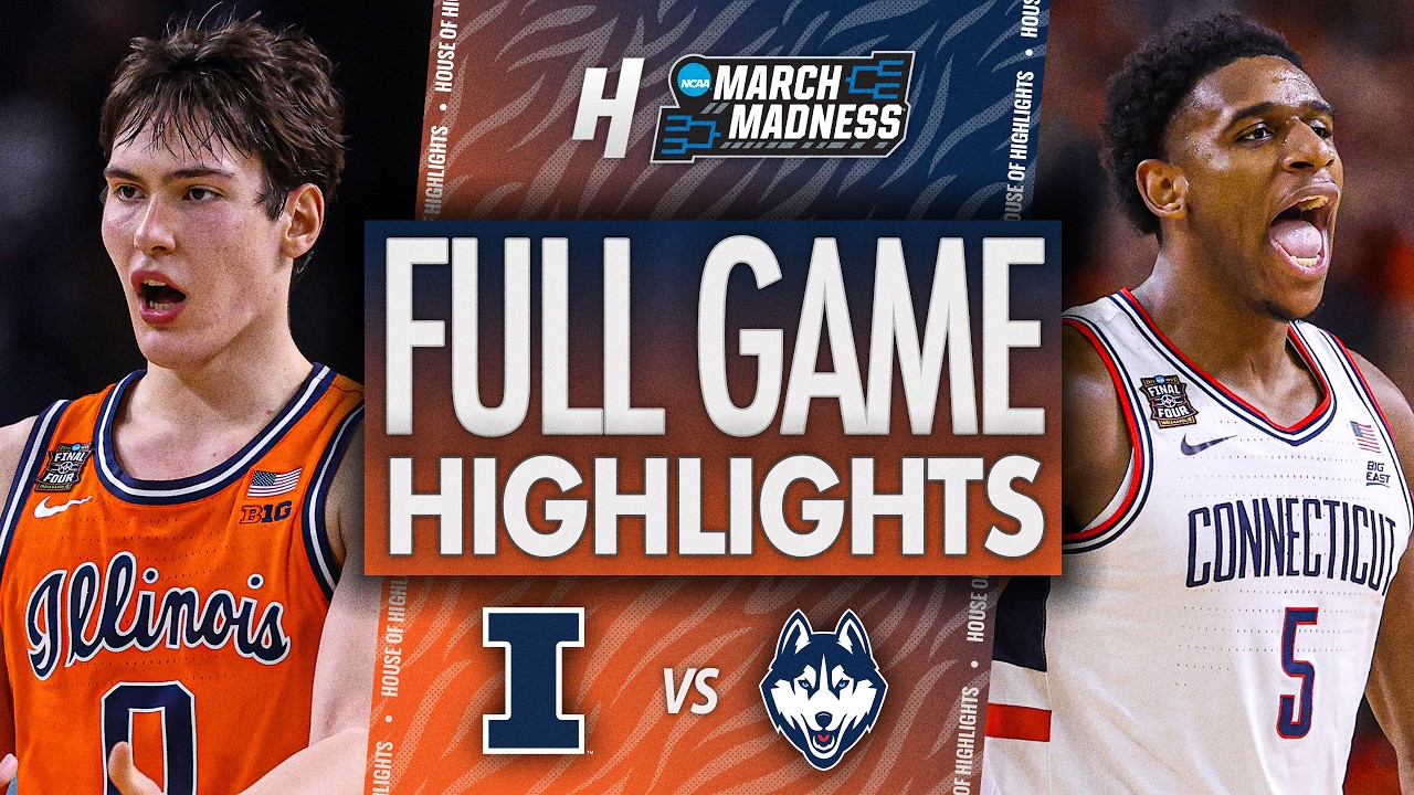 Illinois vs Uconn - FULL GAME HIGHLIGHTS 🔥 Final Four | NCAA March Madness 2026