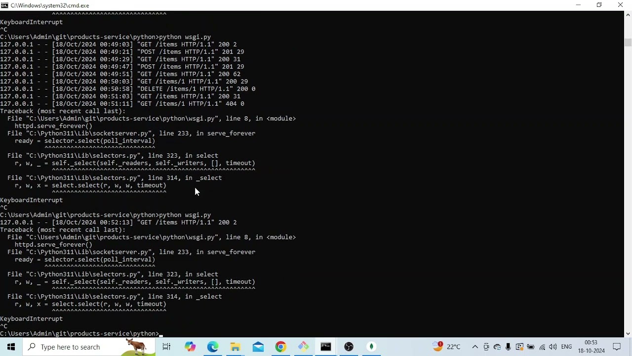 python falcon framework