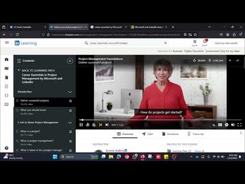 Free Microsoft Certification using LinkedIn as a study Guide 2024
