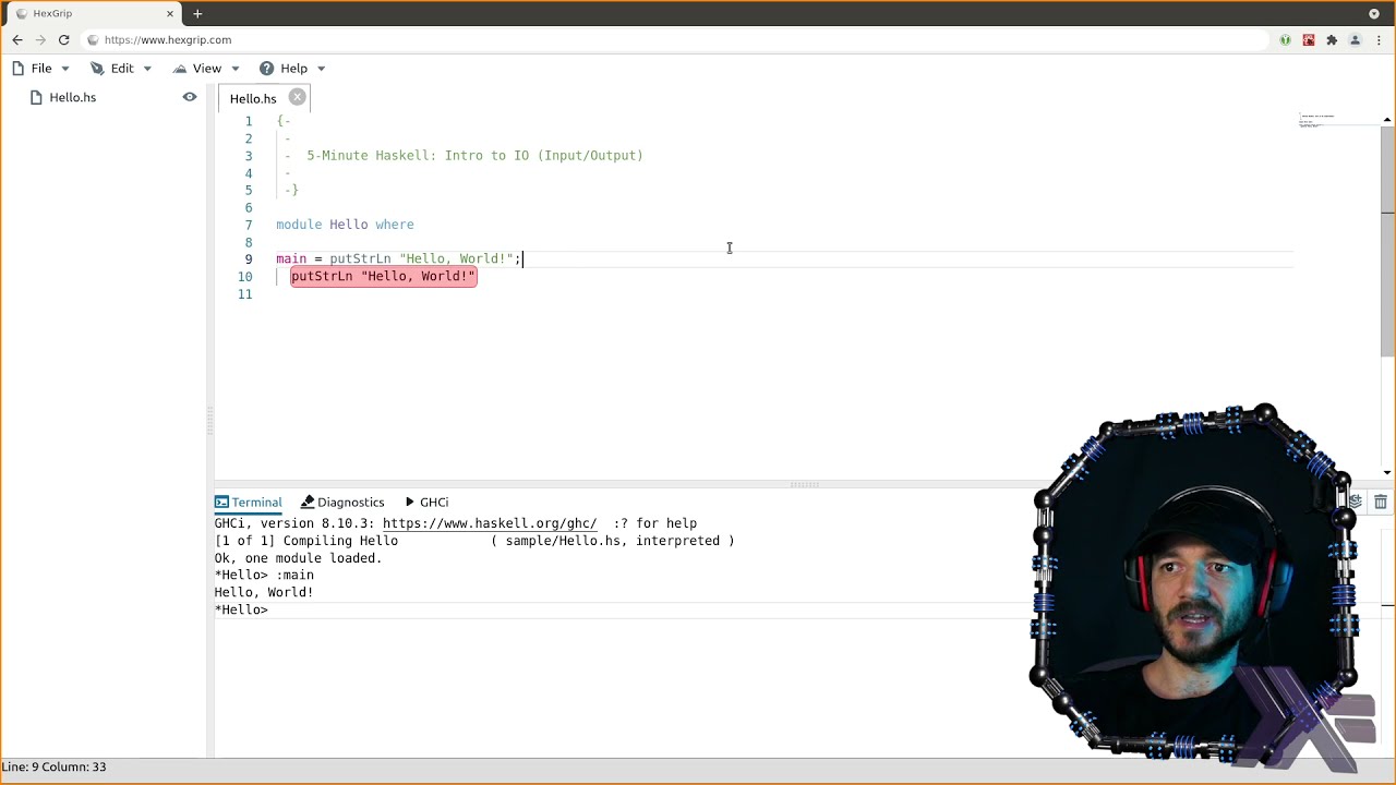 5-Minute Haskell: Intro to IO (Input/Output)