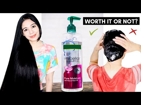 First Time Trying Micellar Shampoo- Honest Review- Is It Good For the Hair? Beautyklove