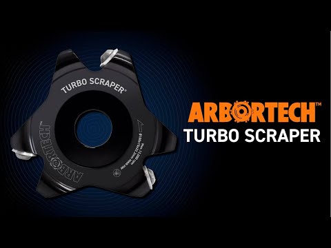 Arbortech IND.FG.600 100mm (4") Turbo Scraper Carving Disc