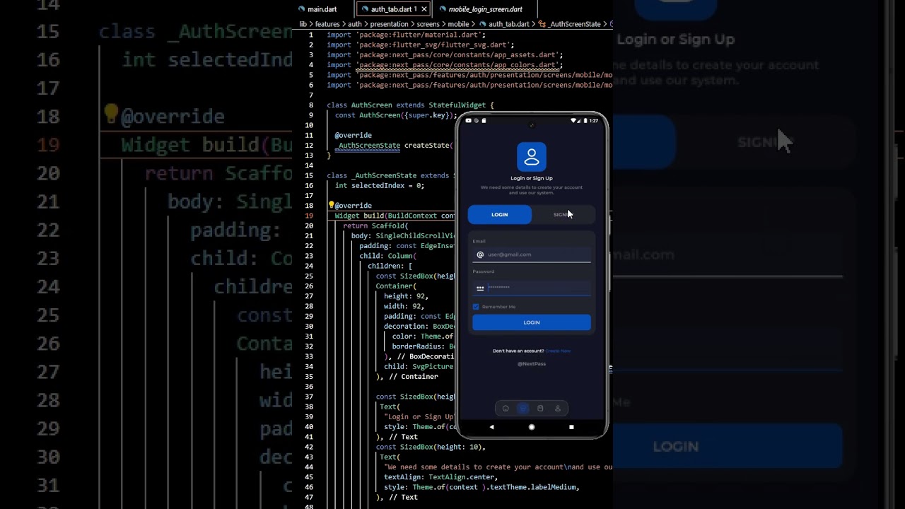 Flutter Custom Tab bar - Flutter Tutorials || FlutterMate