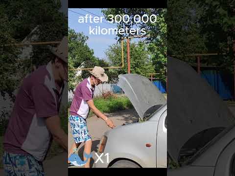 The reliability of Japanese engines after 300,000 kilometers is measured by whales