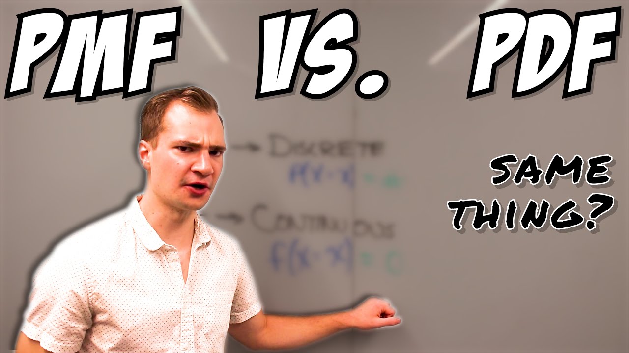 Understanding PMF vs PDF