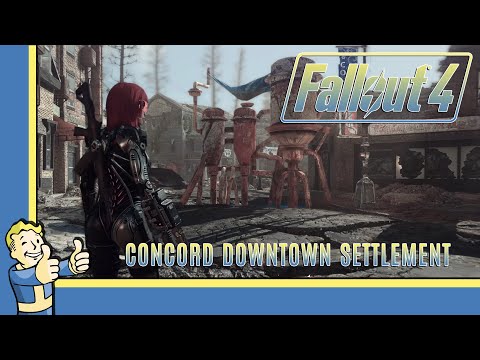 Steam Community :: Video :: Fallout 4 in 2021 - Concord Downtown Settlement