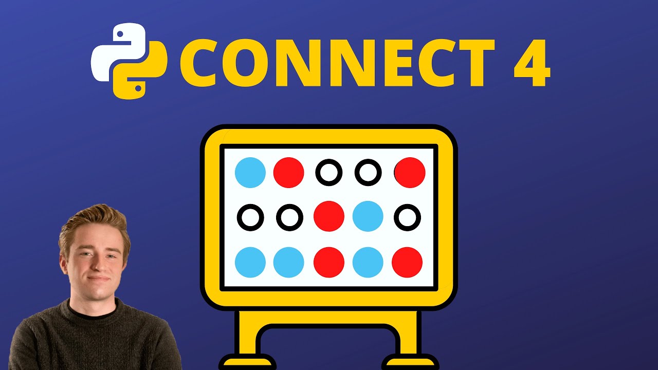 How To Code Connect 4 In Python | Programming Tutorial For Beginners | Part 1