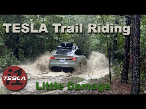 Watch Tesla Model Y Tackle Muddy Hill and Flooded Trails Like a Boss ...