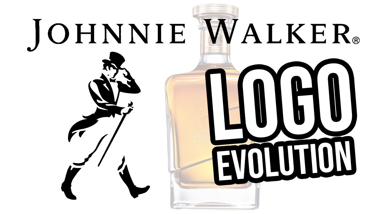 JOHNNIE WALKER LOGO EVOLUTION