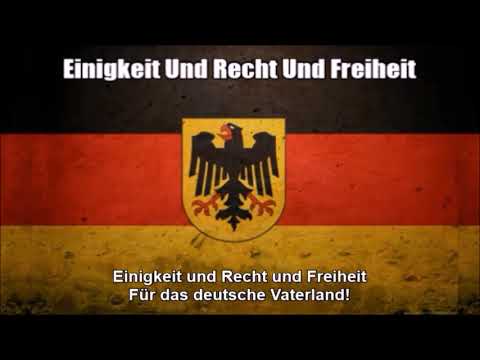 National Anthems of the United Kingdom and Germany (Nightcore Style With Lyrics)