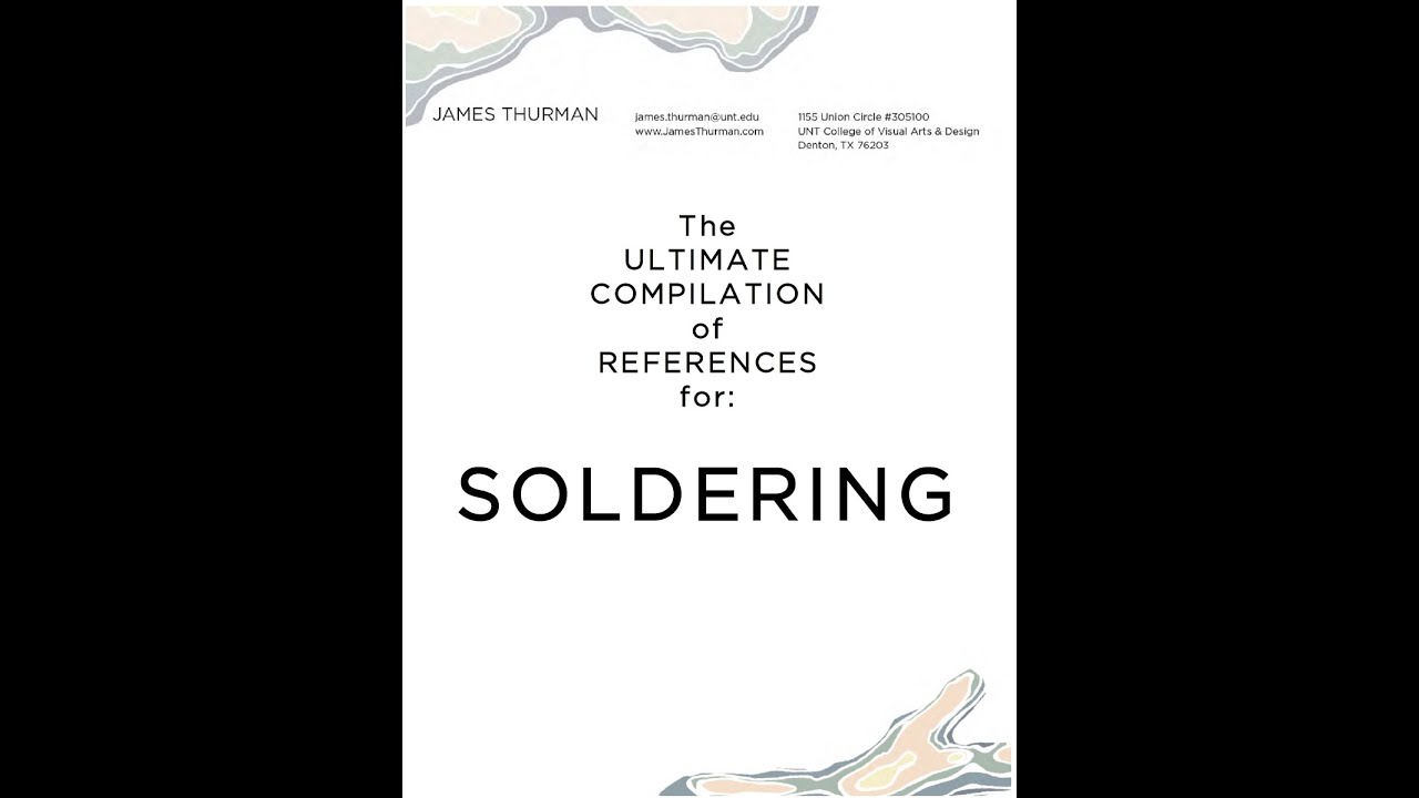 Ultimate Soldering Reference PDF overview