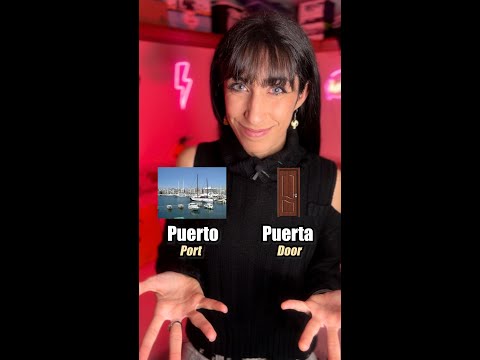 Spanish similar words