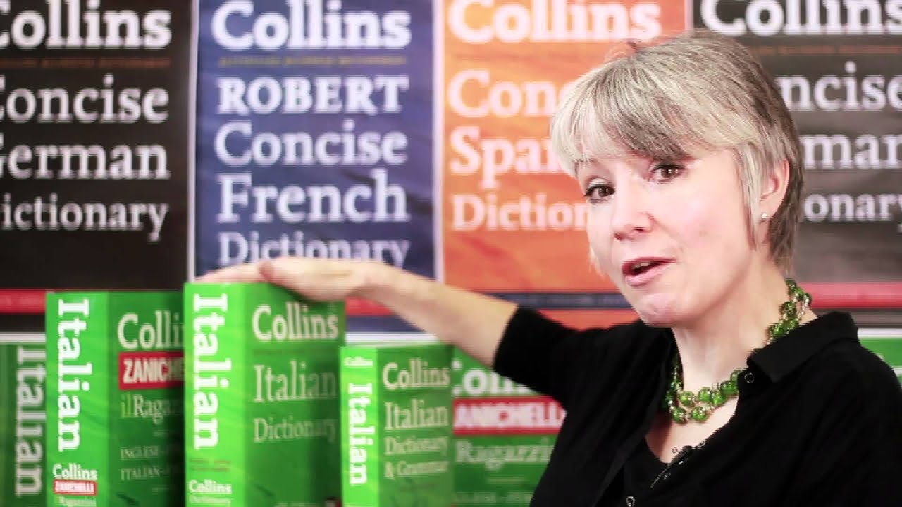 Italian dictionaries for language studies.mov