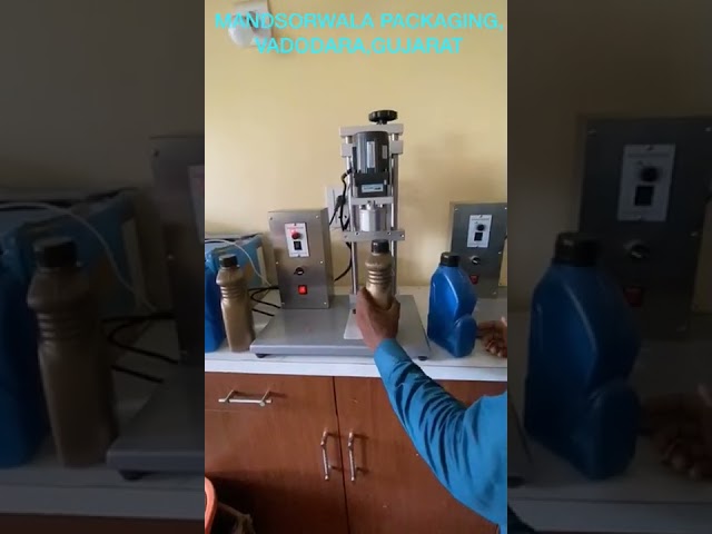 Capping Machine - Automatic Pet Can Sealing Machine Manufacturer from ...