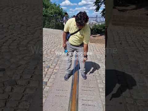 walking along Prime meridian line