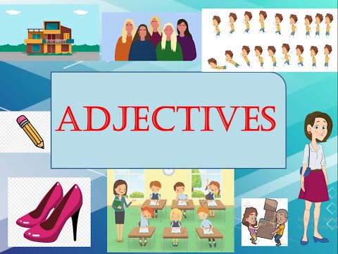 Adjectives for beginners! The fun way (part-I)