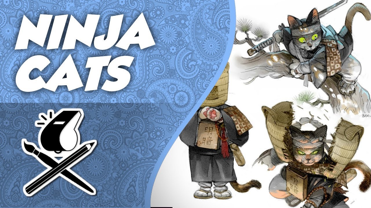 Character Design Challenge: Ninja Cats