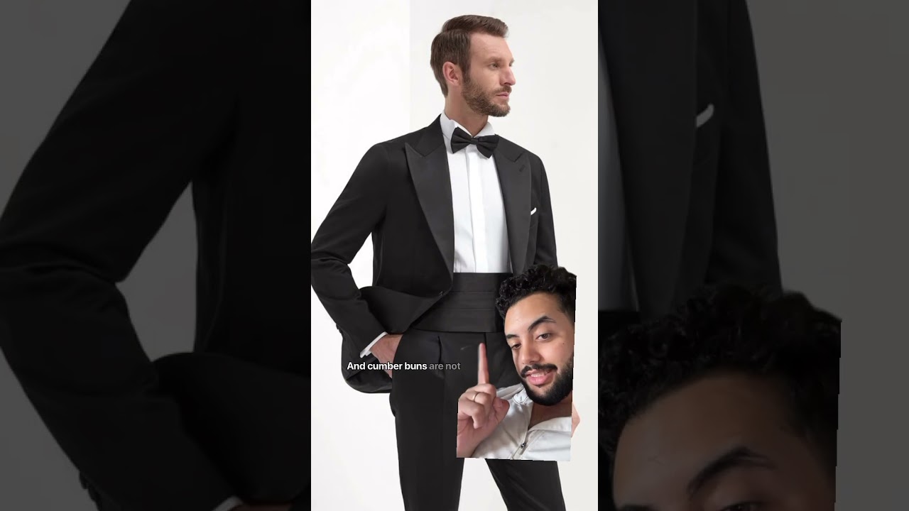 How to wear a tuxedo | The right way! #tuxedo #blacktie