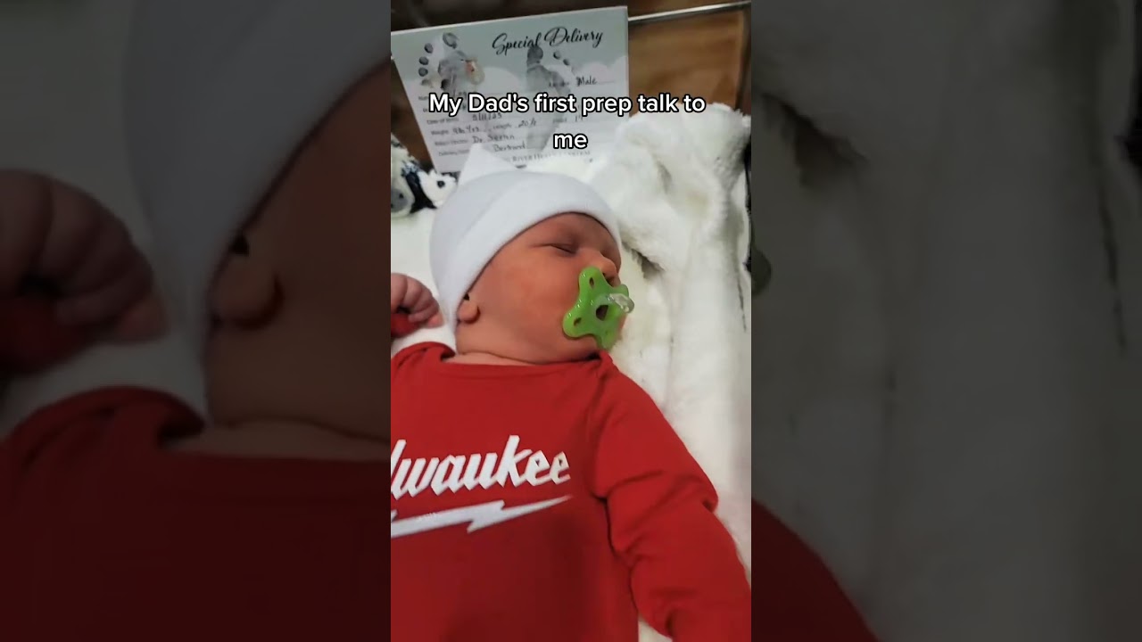 Born to Be a Milwaukee Tool Fan! Like his Dad with a million lumens #milwaukeetools #trades #hvac