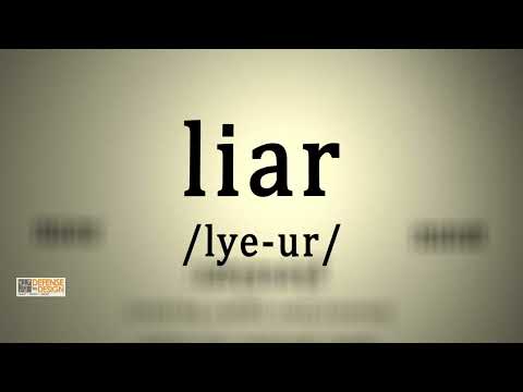 Liars Are Easier to Define Than Identify