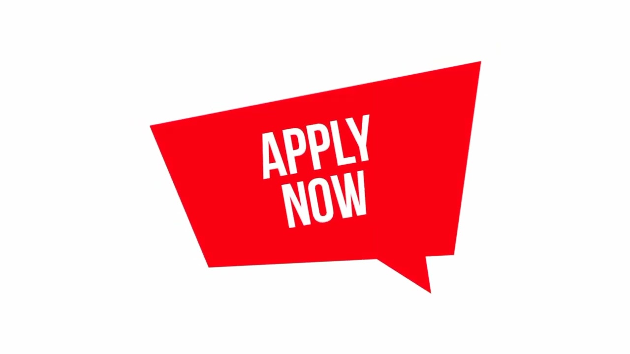 vecteezy apply now text animation on a red speech bubble suitable 28594400
