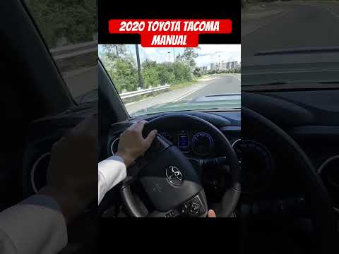 2020 Toyota Tacoma Manual- full video on my channel 👇