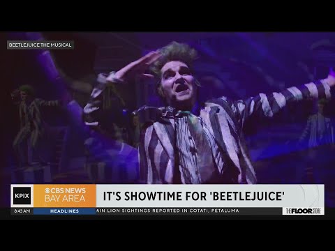 Bay Area native takes the stage in San Jose's “Beetlejuice -The Musical”