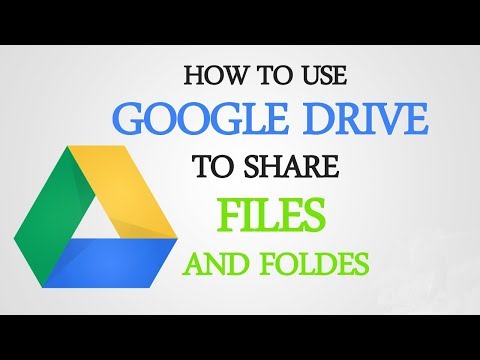 How to share Files via Google Drive