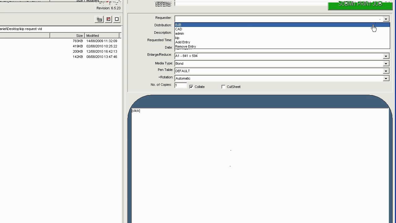 KIP Request A1 Printing_A2 Printing_A3 Printing_How to Video