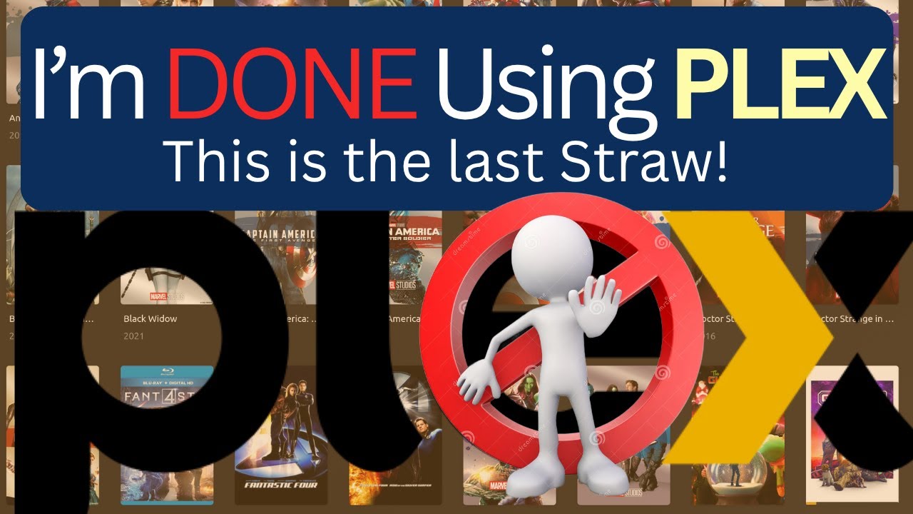 I'm DONE Using PLEX - This is the last Straw! / Switching to JellyFin