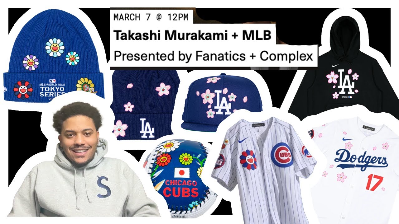 Takashi Murakami x MLB: Exclusive Drop – March 7 @ 12 PM | Presented by Fanatics & Complex