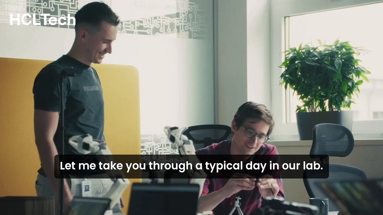 A day in the life of an HCLTechie at the Robotics Intelligence Center