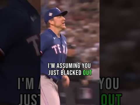 Josh Sborz on his glove spike blackout to close out the World Series