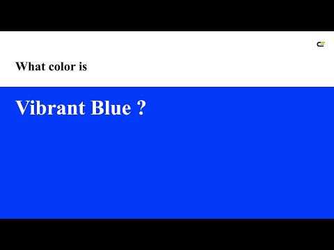 Vibrant Blue color #0339f8 hex color - Blue color - Warm color 0339f8