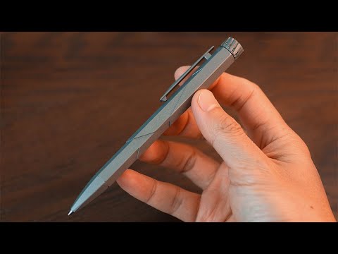 Now on Kickstarter: Berg The Cnc Machined Titanium Everyday Carry Pen
