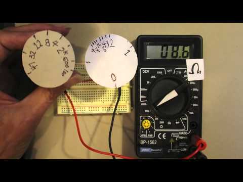 Potentiometer 4 Log taper