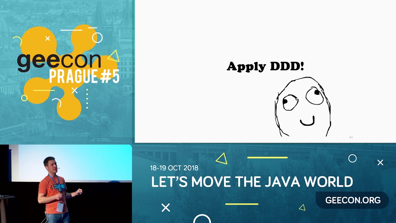 GeeCON Prague 2018: Cyrille Martraire - DDD beyond the infamous repository pattern