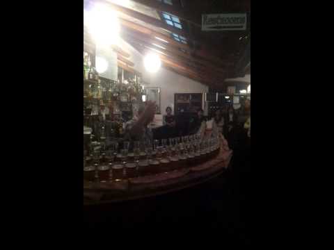 100 Sake Bomb domino at Mobo Sushi Santa Cruz